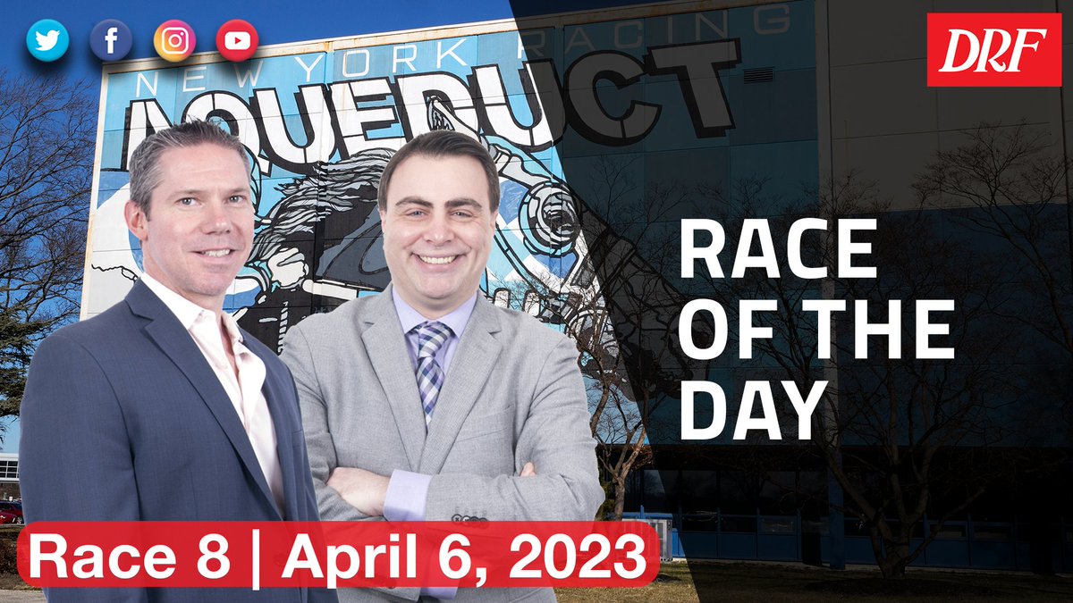 Daily Racing Form on Twitter: "📺 Thursday's Race of the Day is the eighth at Aqueduct. @DRF ...
