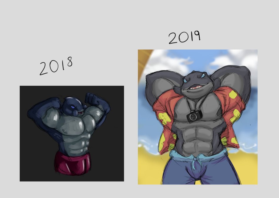 ⚠COGNITOHAZARD⚠ on Twitter: "RT @UnrealRui: the evolution is very clear, I hope I get better and ...