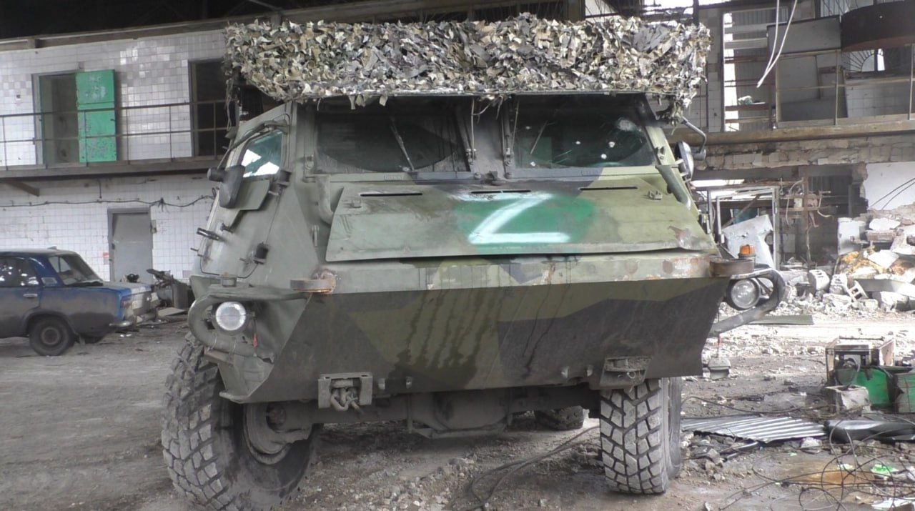 Clash Report on Twitter: "Russian forces captured a Finnish armored personnel carrier XA-180 ...