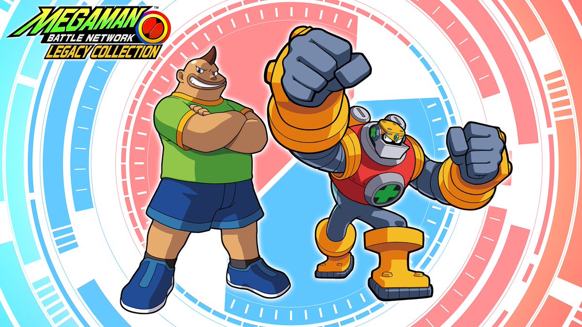 Brian On Twitter Rt Megaman Dex Oyama And Gutsman Exe Form An