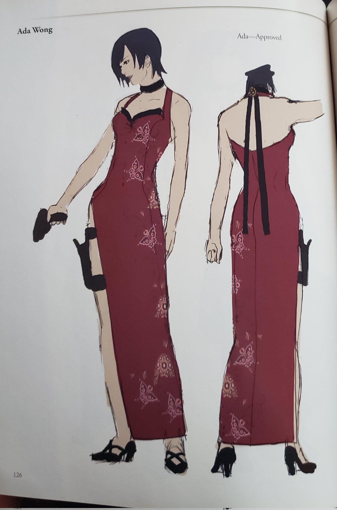 Ada Wong Resident Evil 4 Drawing