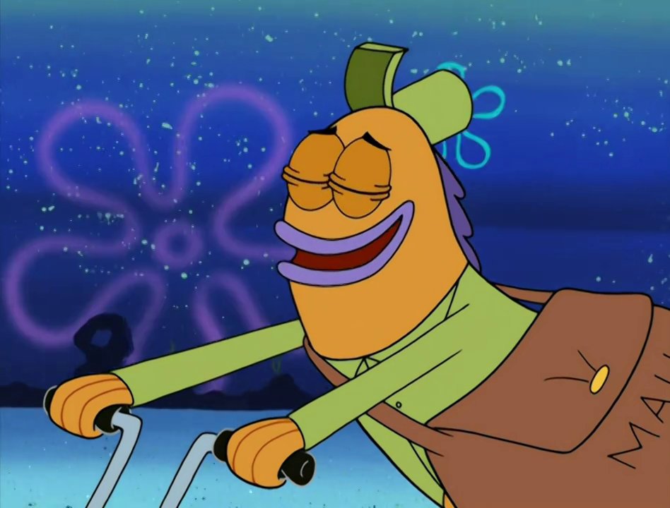 Angry Fish Spongebob