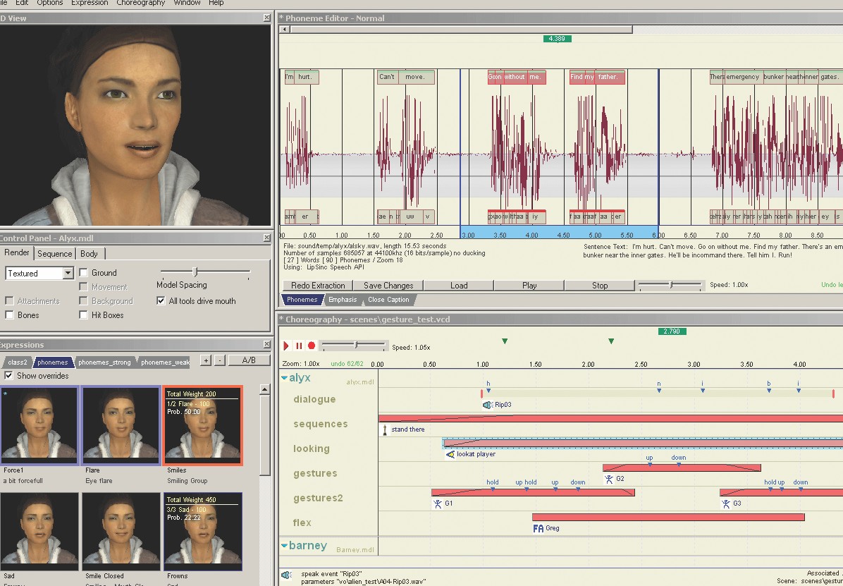 Valve Archive on Twitter: "Half-Life/Half-Life 2/Screenshots/Faceposer_licensing.jpg Found in ...