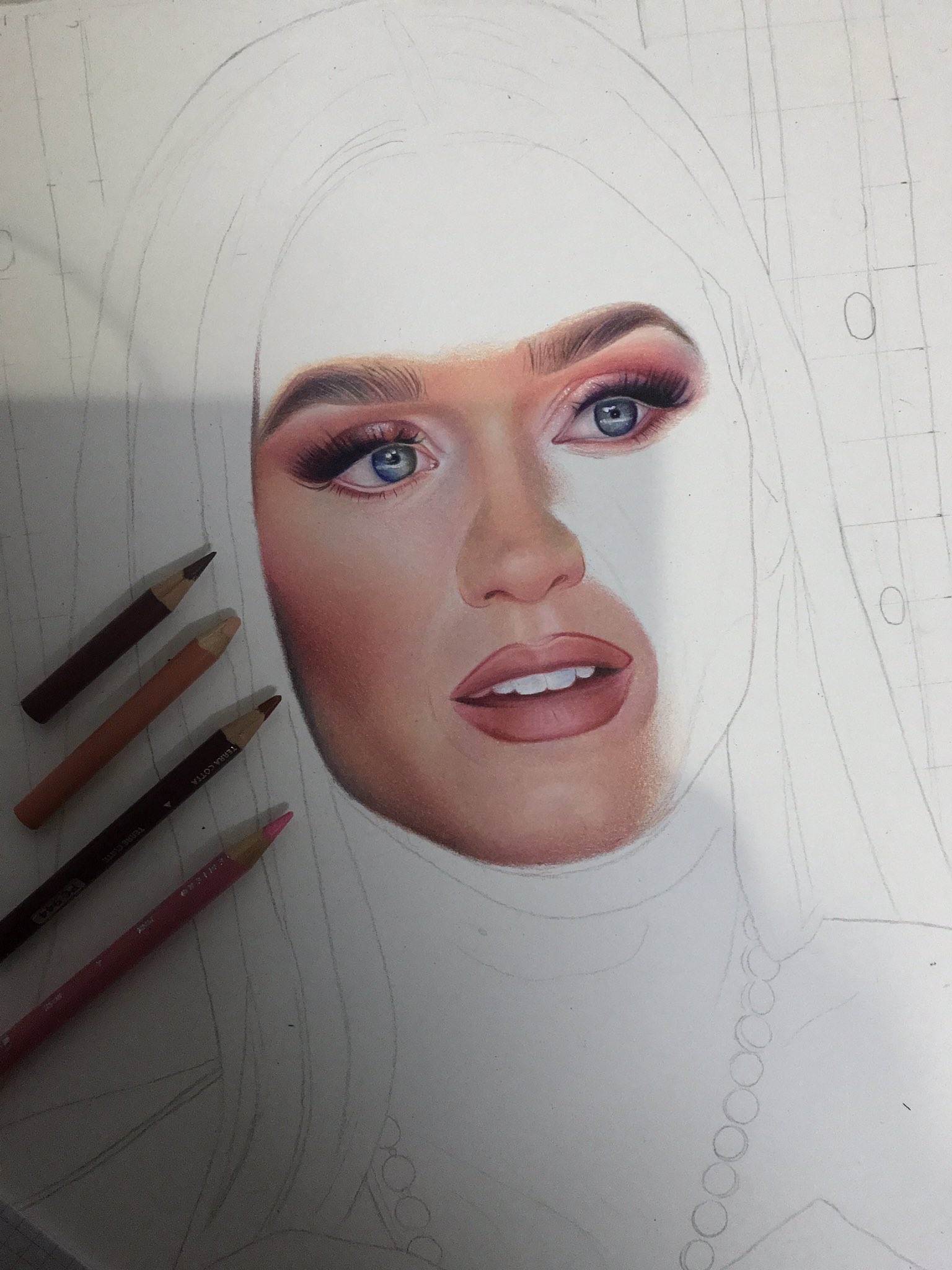 How To Draw Katy Perry Step By Step Easy