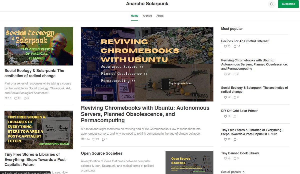 hydr⬡ponic- tr∆sh (Solarpunk Era🌱🌞) on Twitter: "If you're interested in the intersection of ...