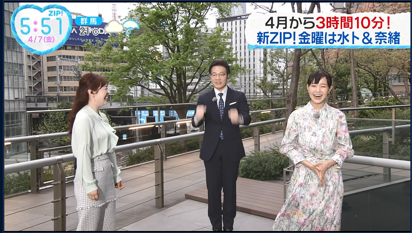 Tvmaniazero On Twitter 20230407 Zip 水卜麻美 アナ 春の金曜パーソナリティは 奈緒 さんが3か月担当 新加入の管理職 菅谷大介 アナ「”理想