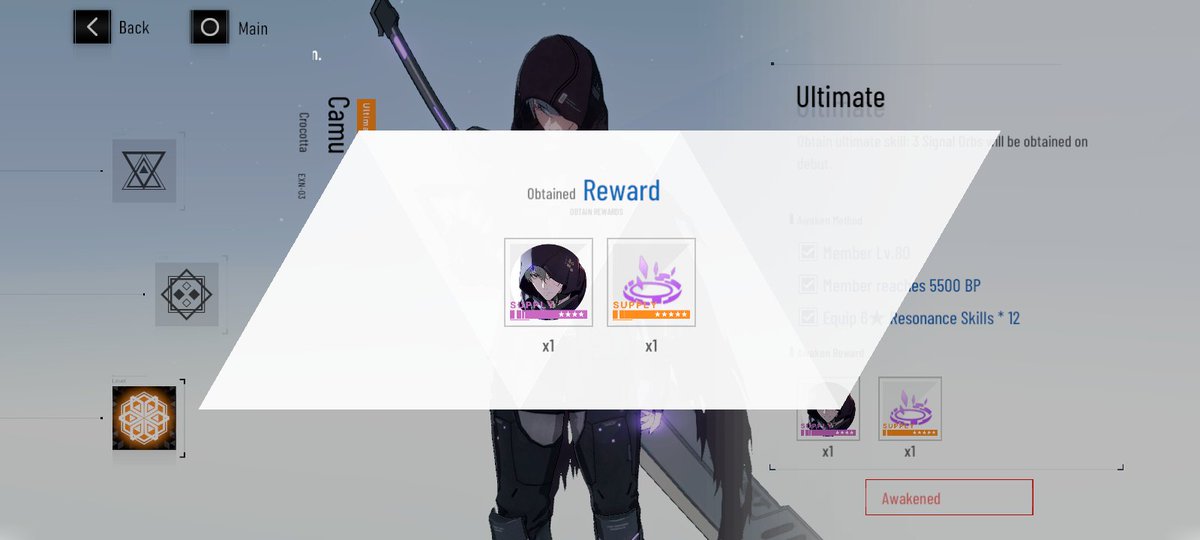 myia ♡ ss3 capriccio haver. on Twitter: "since operation uniframe is next patch i figured i'd ...