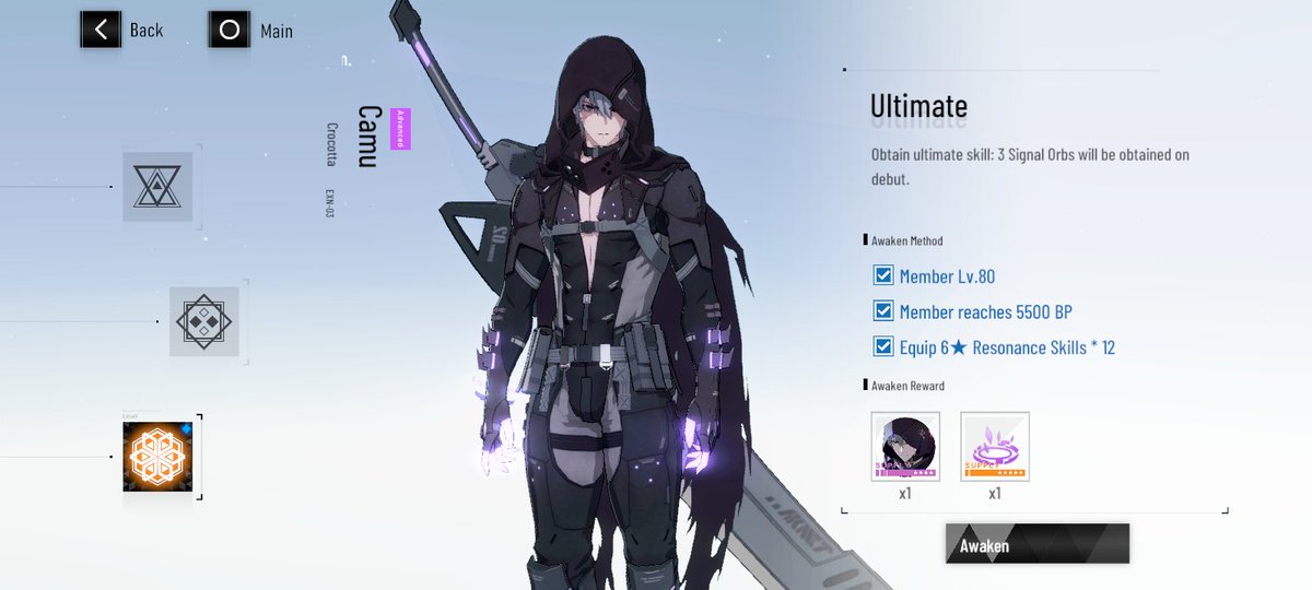 myia ♡ ss3 capriccio haver. on Twitter: "since operation uniframe is next patch i figured i'd ...