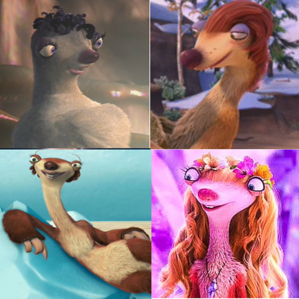 Female Sloth Ice Age The Ice Age Adventures Of Buck Wild Plugged In