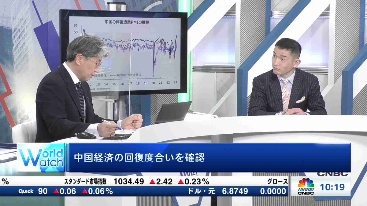 日経CNBC on Twitter: "【“国進民退”の中国経済 回復続くか】第一生命経済研究所 西濱 徹主席エコノミストを「World Watch」のゲストに迎え、世界情勢から投資のヒントを ...