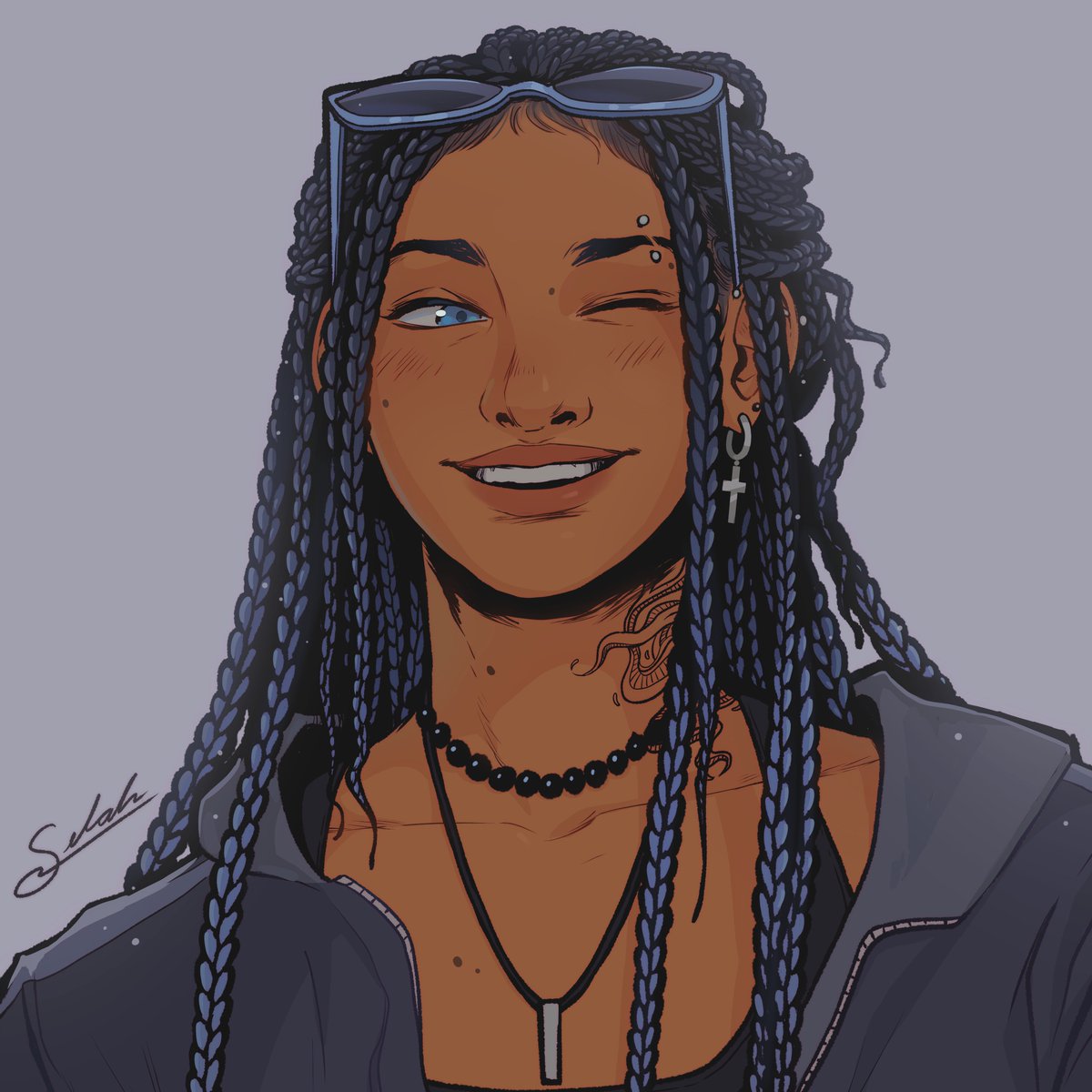 Selah Working On Portfolio On Twitter Should I Open Commissions Of