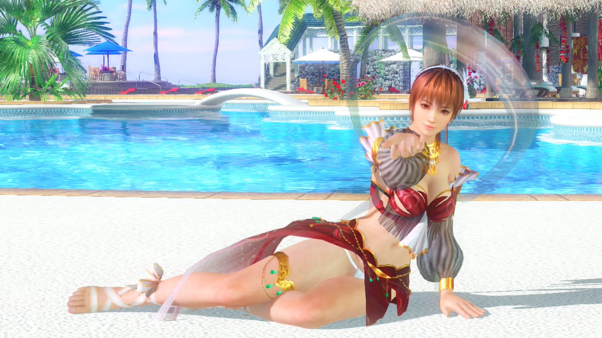 ふーちゃん on Twitter: "女神とバカンス満喫中！ #DOAXVV #ブイブイ #女神の一枚 https://doax-venusvacation.jp/lp.html"