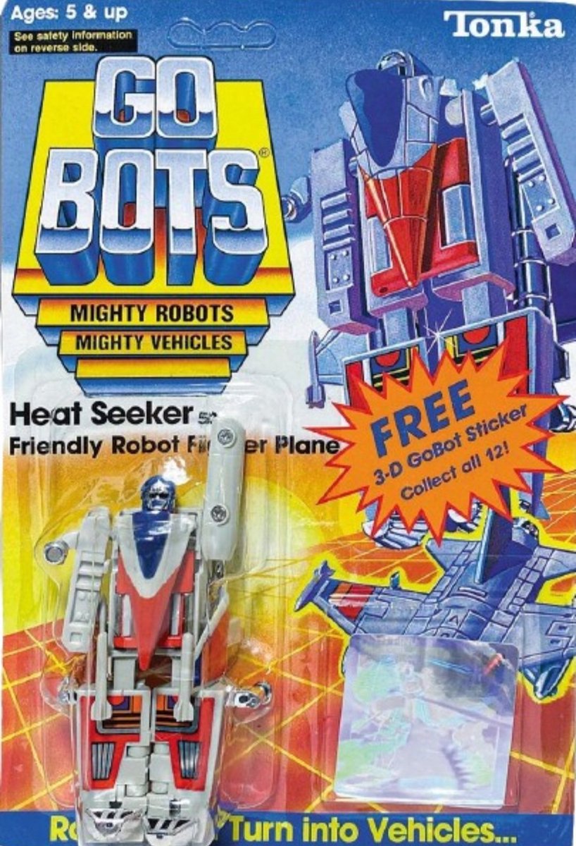 Crazy Ass Moments in Gobots History on Twitter: "Heat Seeker was released in series two and ...