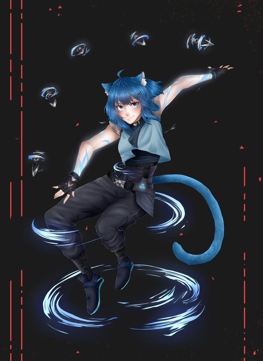 TsunamiCat 🌊 Vtuber (@TsunamiCatVT) さんのイラスト・マンガ作品まとめ (1 件) - Twoucan