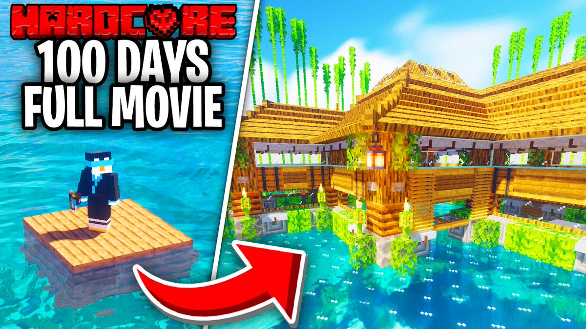 Skyes on Twitter: "NEW MOVIEEEEEEEEEEEEEE I SURVIVED 100 DAYS ON A RAFT IS LIVE!!!!"