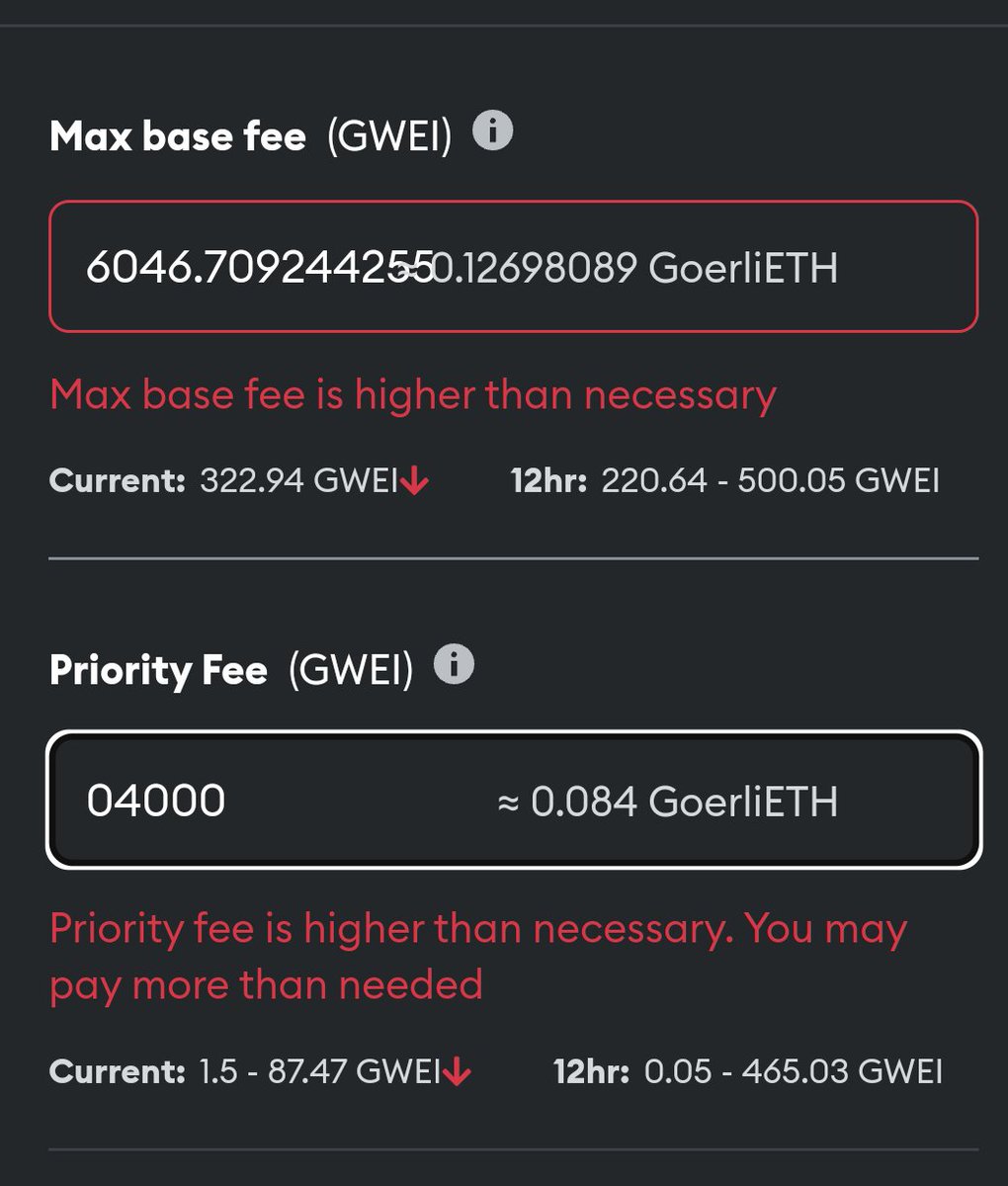 〽️ᄃﾑt 📜 on Twitter: "Airdrop hunters have made GWEI shoot up that i have to use over 4000 Base ...