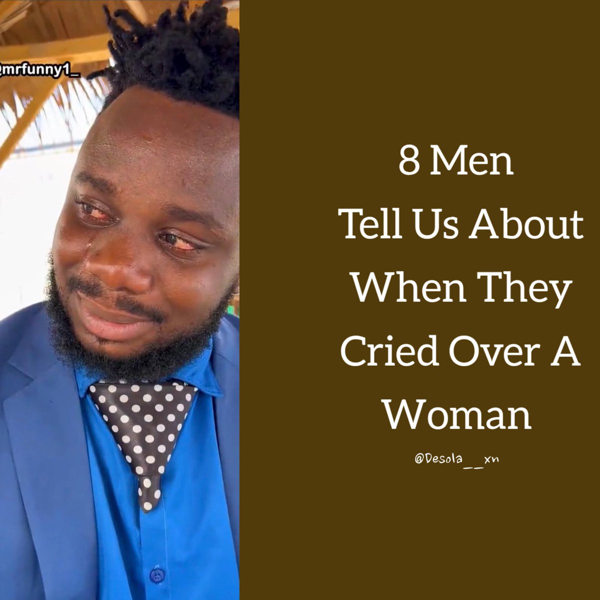 Tomtom 🦇 On Twitter Rt Desola Xn A Thread Of Men Telling Us About