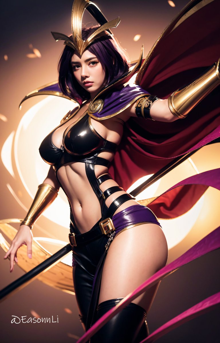 AI BEAUTY on Twitter: "Leblanc (League of Legends) 诡术妖姬·乐芙兰 #Leblanc #LeagueOfLegends # ...