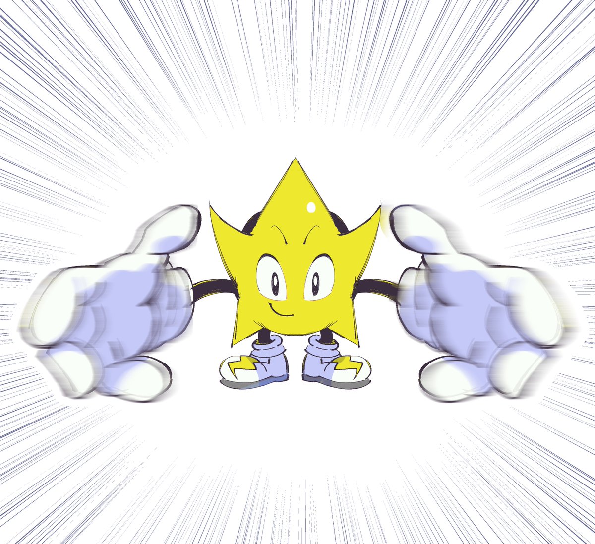 Ristar grabs you! 」|Pamela Ojedaのイラスト