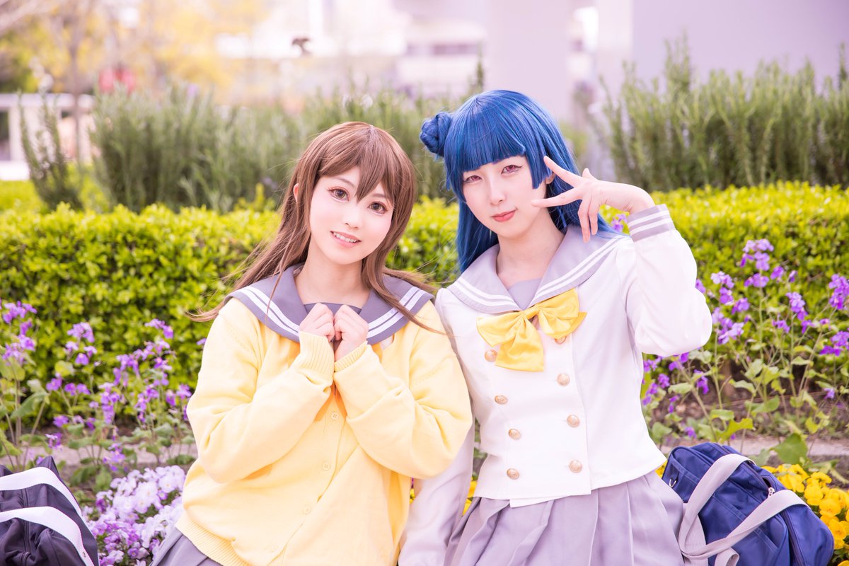 偶善の一致 On Twitter Rt Lapin00515 Cosplay ラブライブサンシャイン‼︎ 津島善子&国木田花丸😈💮 📸:mishihar コスプレ リバモ