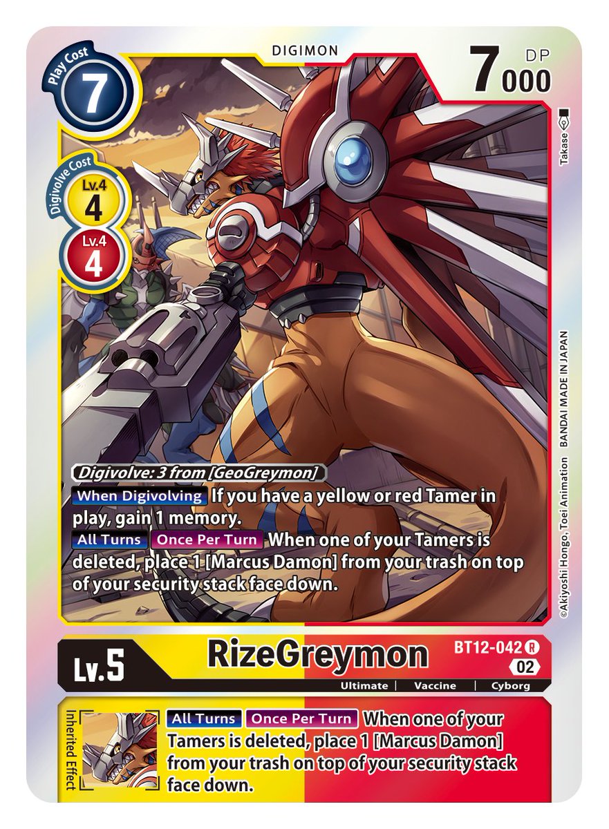 Official Digimon Card Game English Version on Twitter: "[BOOSTER ACROSS TIME [BT12] Card Reveals ...