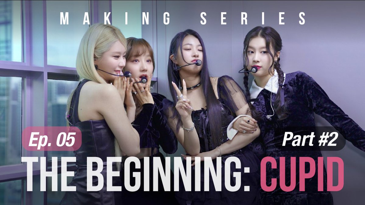 FIFTY FIFTY Official on Twitter: "[ The Beginning: Cupid ] Making ...