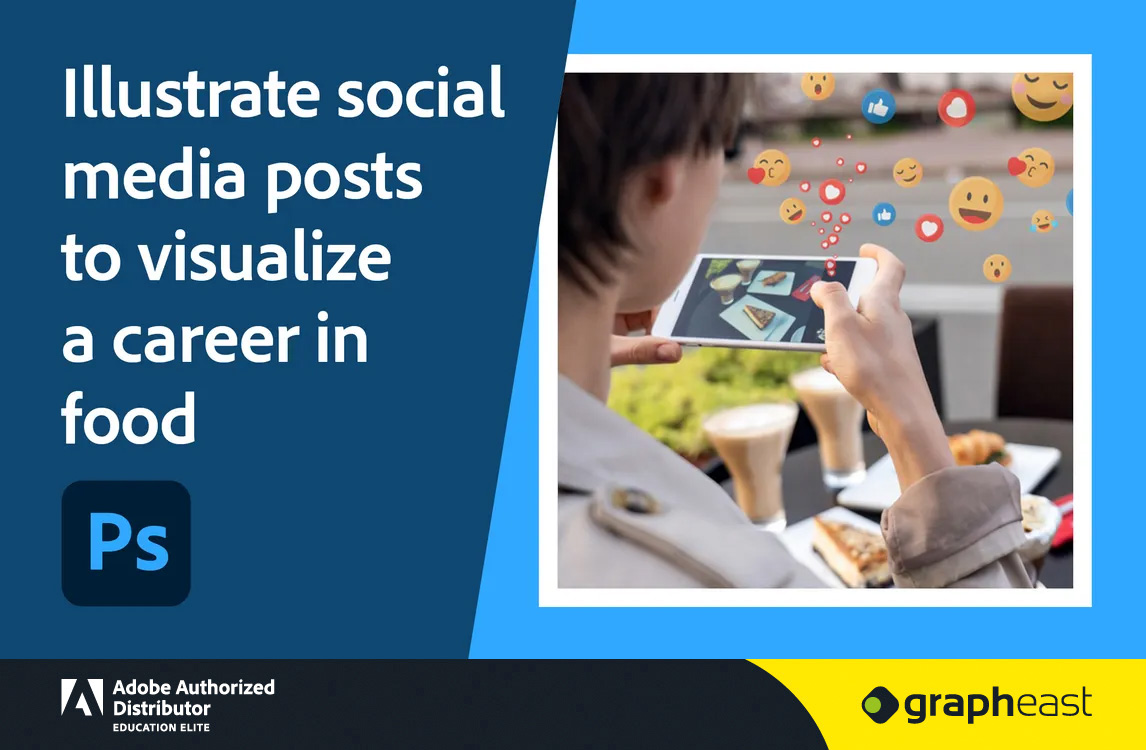 Grapheast Education on Twitter: "Illustrate a social media post to ...