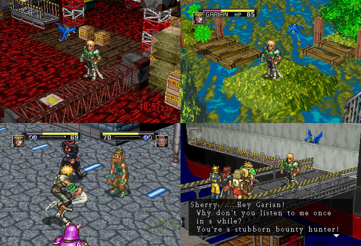 Retro Game Geeks on Twitter: "DARK SAVIOR: In 1996 Garian set off in search of an escaped ...