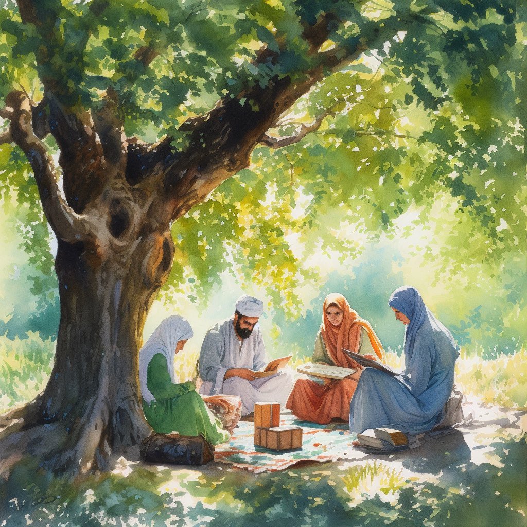 Abraham And The Three Visitors