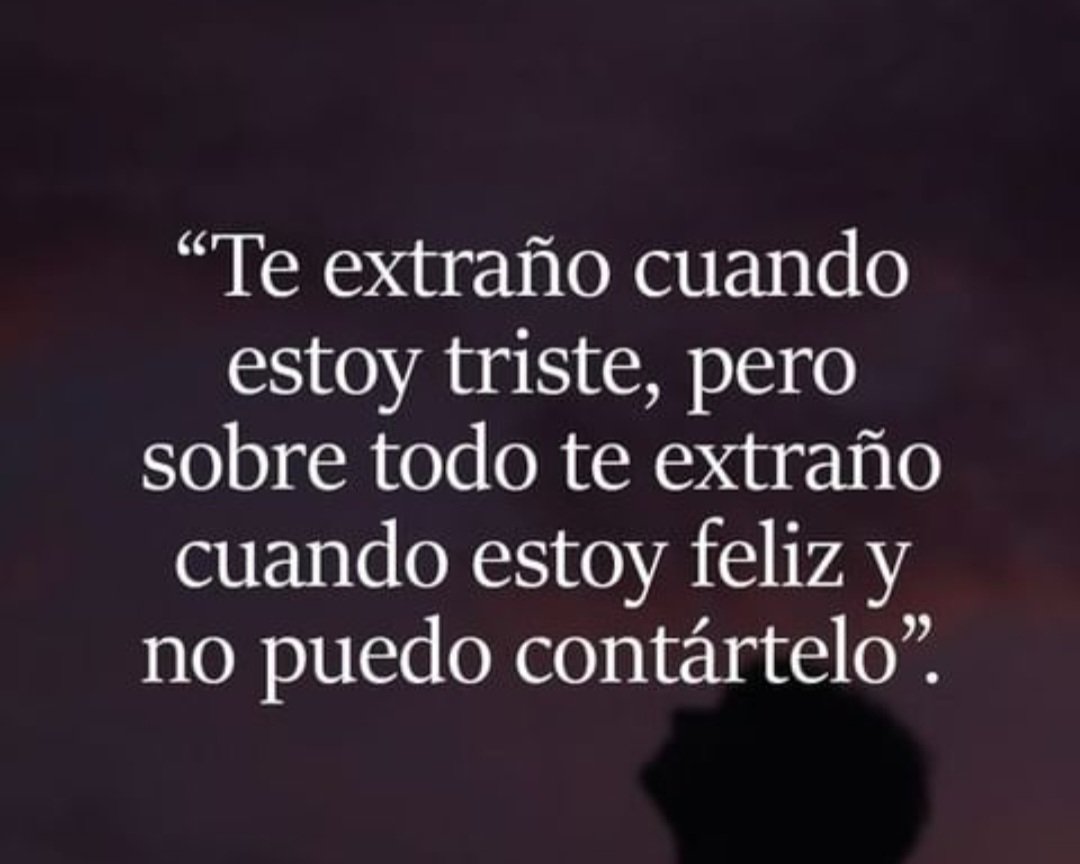 Estoy Triste Porque Te Extrano