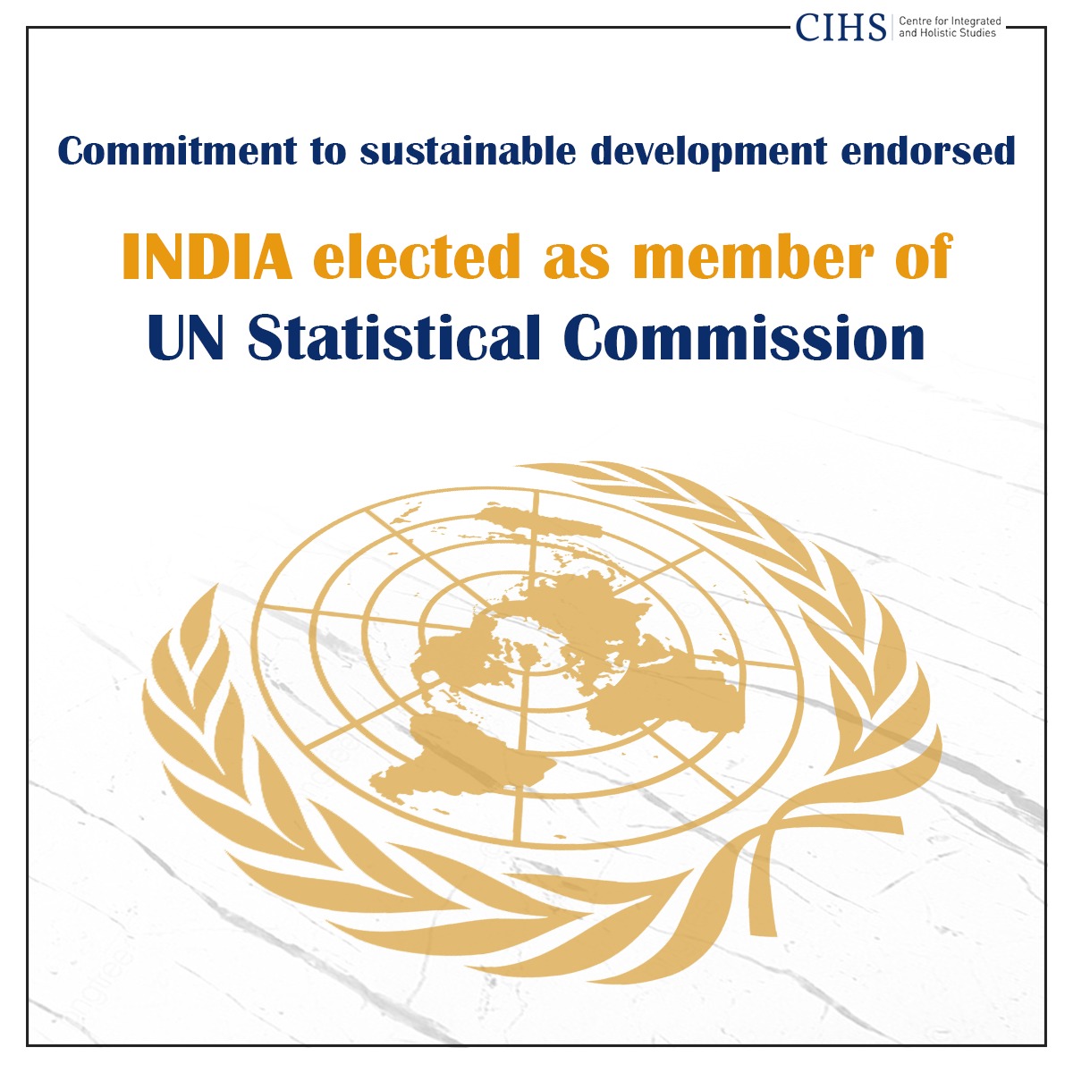 Centre for Integrated and Holistic Studies on Twitter: "India’s growing clout came to fore as it ...