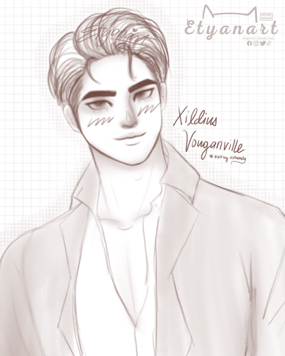 anne ☀️ | comms open on Twitter: "Sketching Xildius 🤍 @irshwndy"