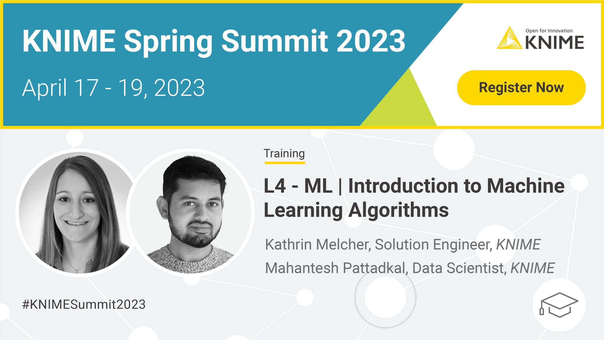 KNIME on Twitter: "Start your #machinelearning journey with an onsite course during # ...