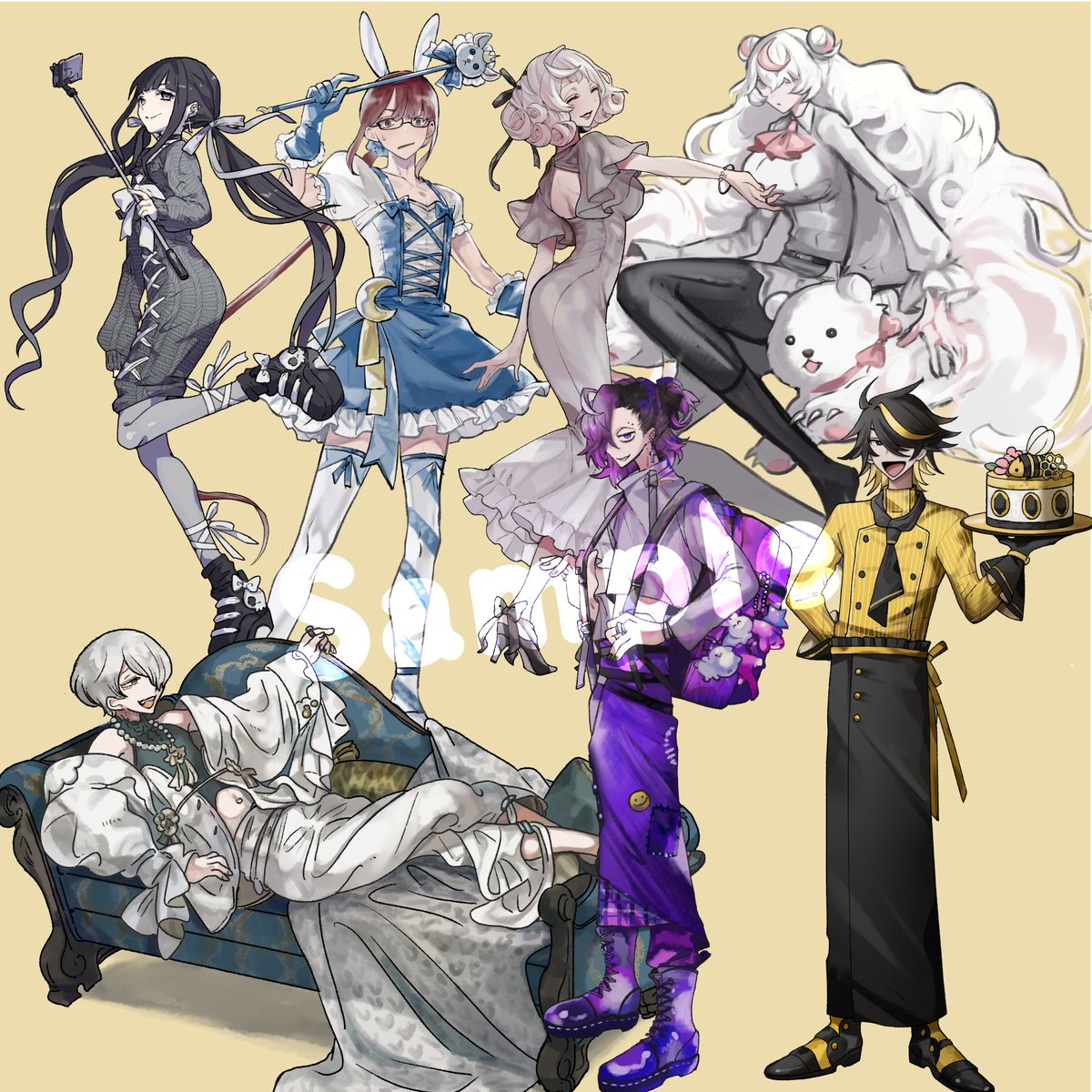 せん on Twitter: "RT @trpg_kanshiinu: 🎀【立ち絵プレゼント】🎀 SKIMA開設記念の立ち絵プレゼント企画やります〜！ ♦︎応募方法：このツイートをRT ♦︎ ...