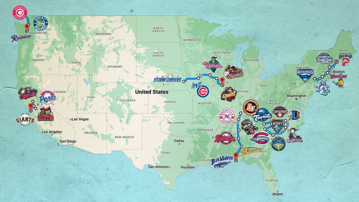 Nba Team Logos Map