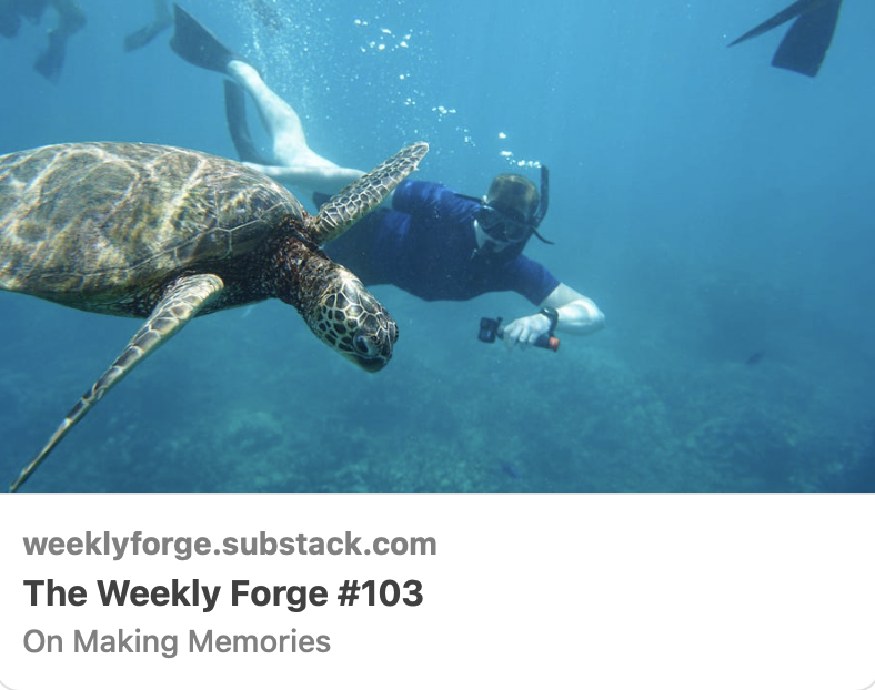 Tobi Emonts-Holley on Twitter: "The Weekly Forge #103 is up More about Hawaii and our travels as ...