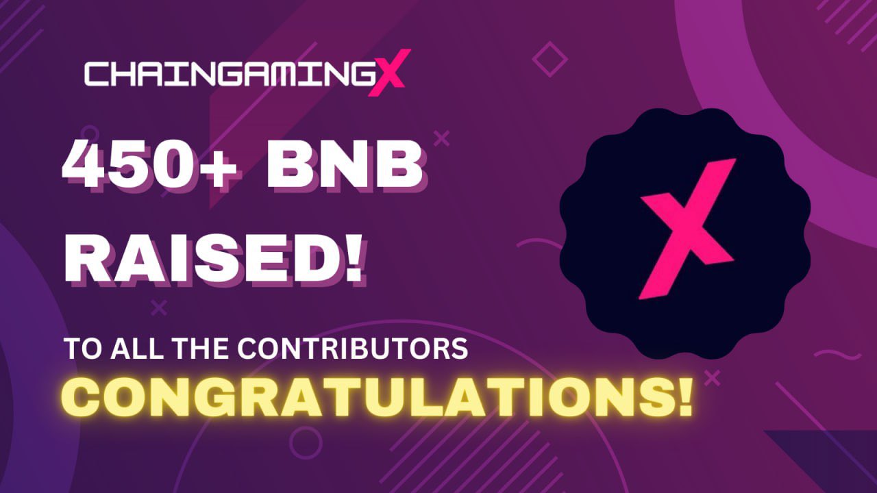 ChainGamingX - Live on PancakeSwap! on Twitter: "😊 THANK YOU EVERYONE FOR MAKING CGX FAIRLAUNCH ...