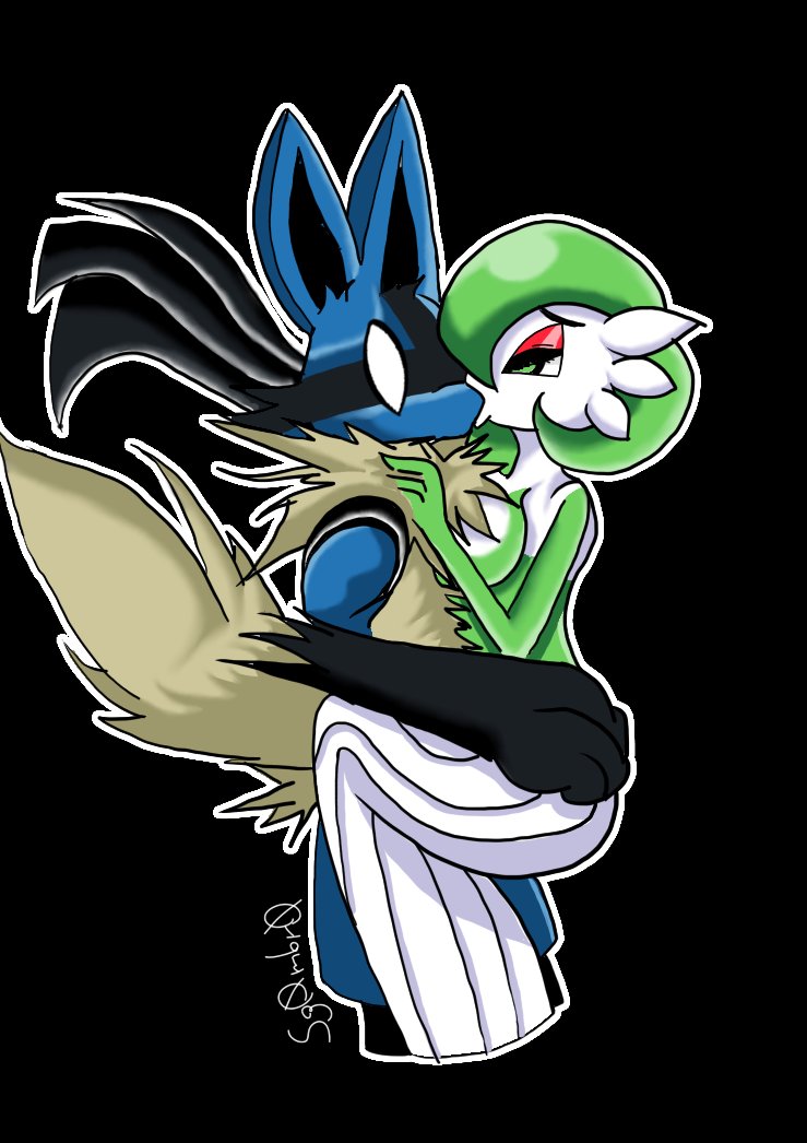 Pokemon Lucario And Gardevoir