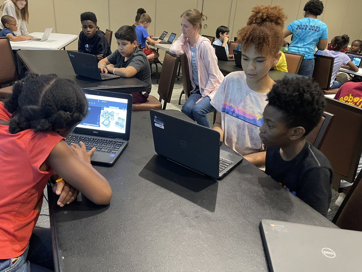 Bridge Creek Elem on Twitter: "Our CoderZ League students are enjoying a wonderful afternoon of ...