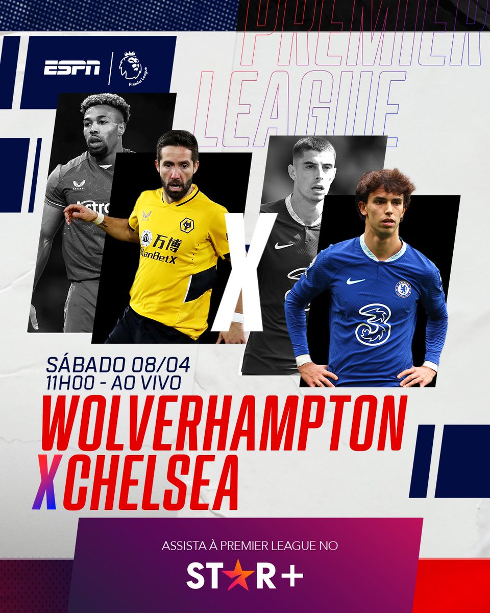 ESPN Brasil on Twitter: "📢 LOGO MAIS, Wolverhampton e Chelsea entram em campo pela # ...