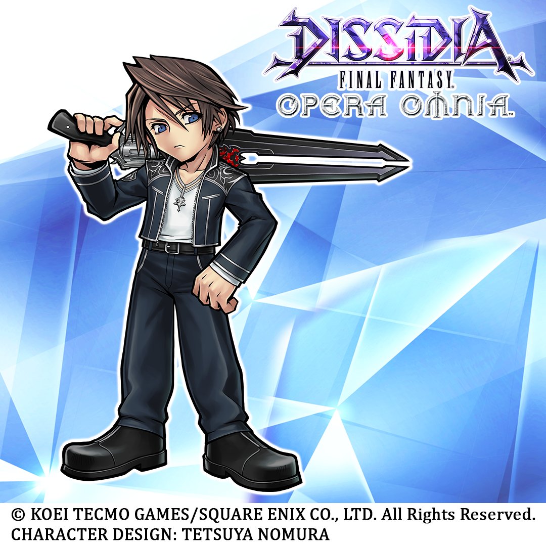Final Fantasy Dissidia Squall Squall, Sleeping Lion II Art Dissidia