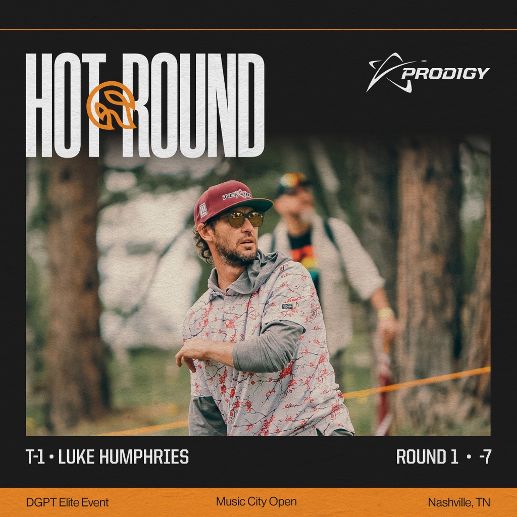 Prodigy Disc on Twitter: "🔥🥾 With the help of a pair of fur-lined boots, Luke Humphries had the ...