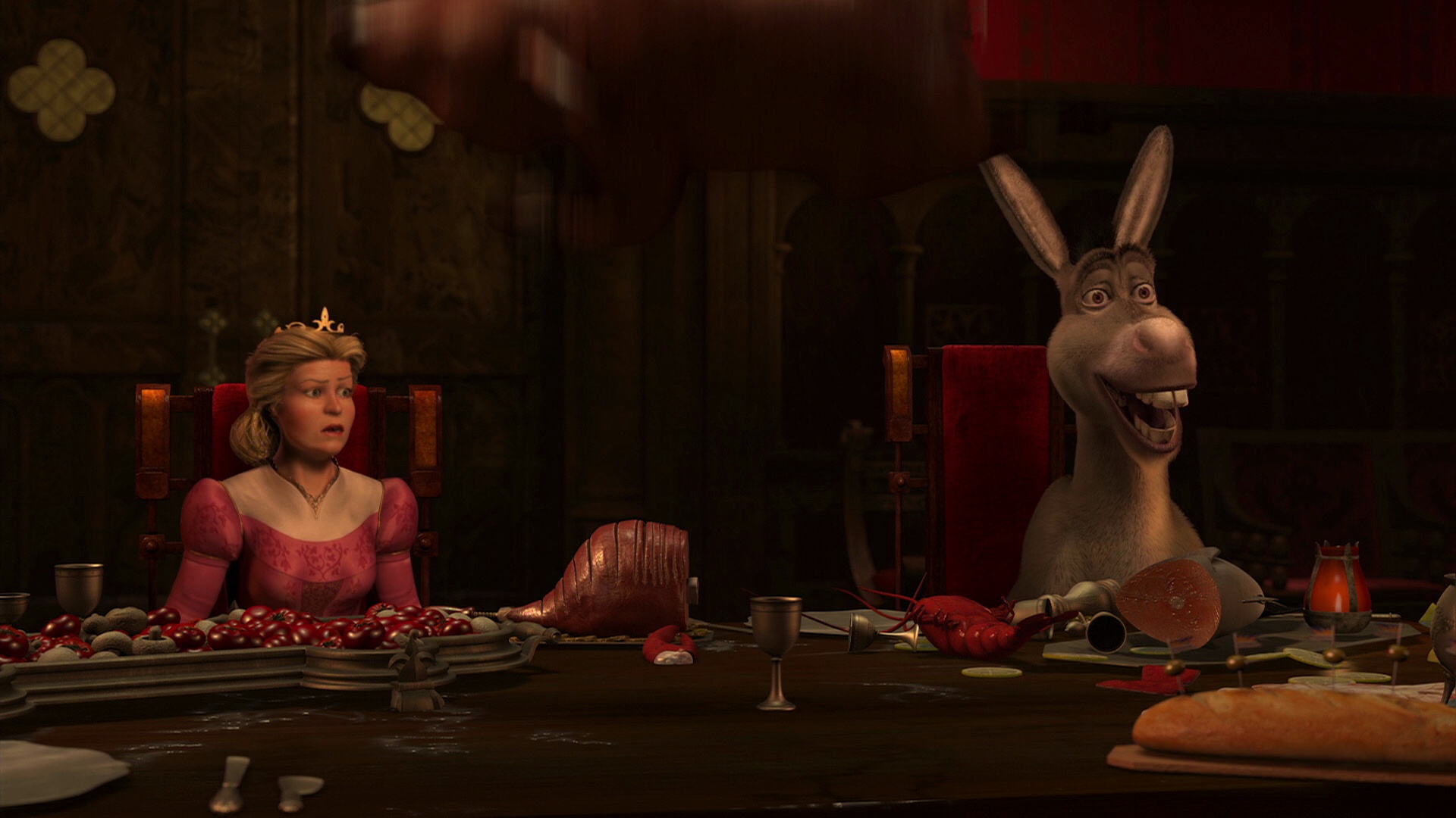 Donkey Shrek 2 Dinner