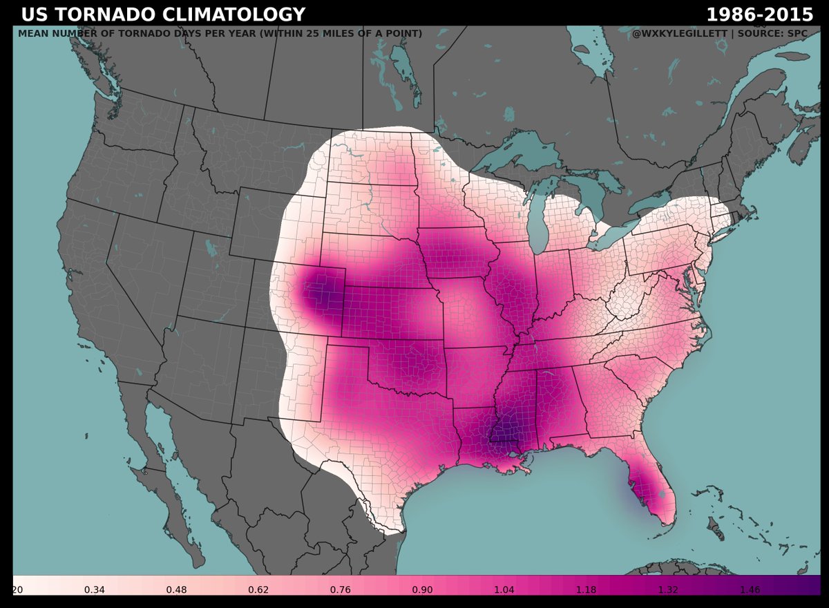 Matplotlib On Twitter Rt Wxkylegillett The Python Map Making Has Been Wild The Past Couple