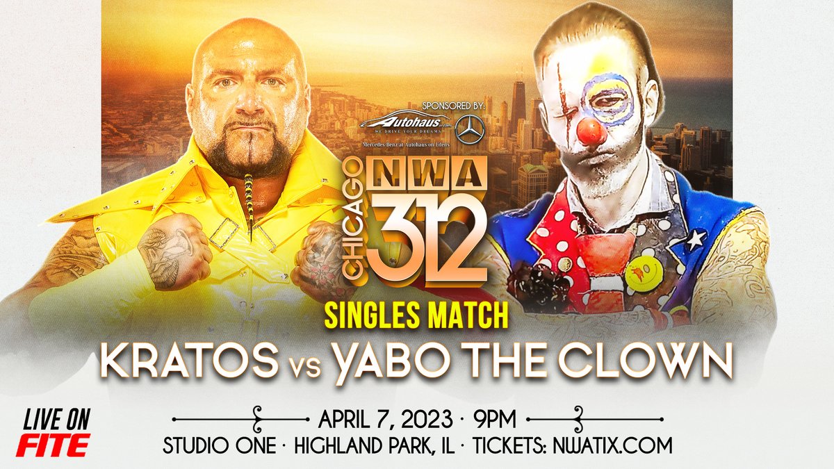 Ferman Torres on Twitter: "RT @nwa: We're not sure what to expect w/ @Yabo_the_Clown either ...