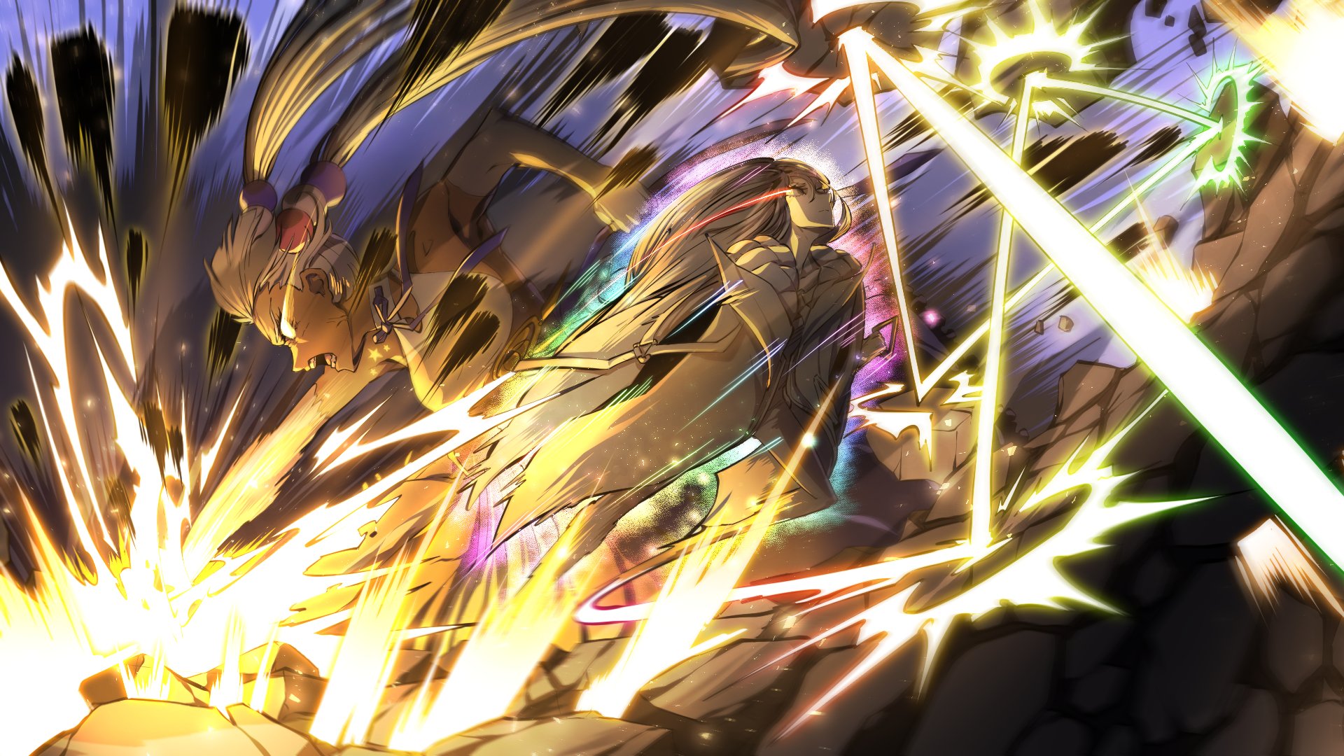 dongle E on Twitter: "Angry holoEN part2 Episode Sana, Ina 3-9 >:] #galaxillust #inART # ...