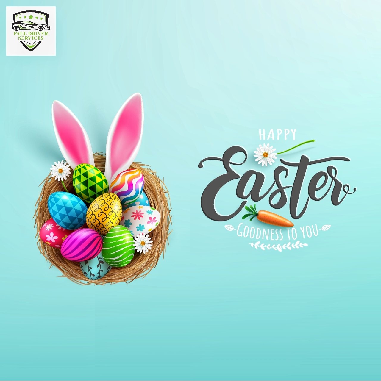 𝐏𝐀𝐔𝐋 𝐃𝐑𝐈𝐕𝐄𝐑 𝐒𝐄𝐑𝐕𝐈𝐂𝐄 on Twitter: "𝐇𝐀𝐏𝐏𝐘 𝐄𝐀𝐒𝐓𝐄𝐑 𝐃𝐀𝐘 | In this season of rebirth,may you feel your ...