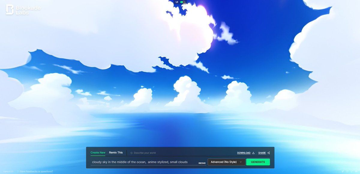 Robtheidiot on Twitter: "Heres the method to make really nice high-quality AI-Generated Skyboxes ...