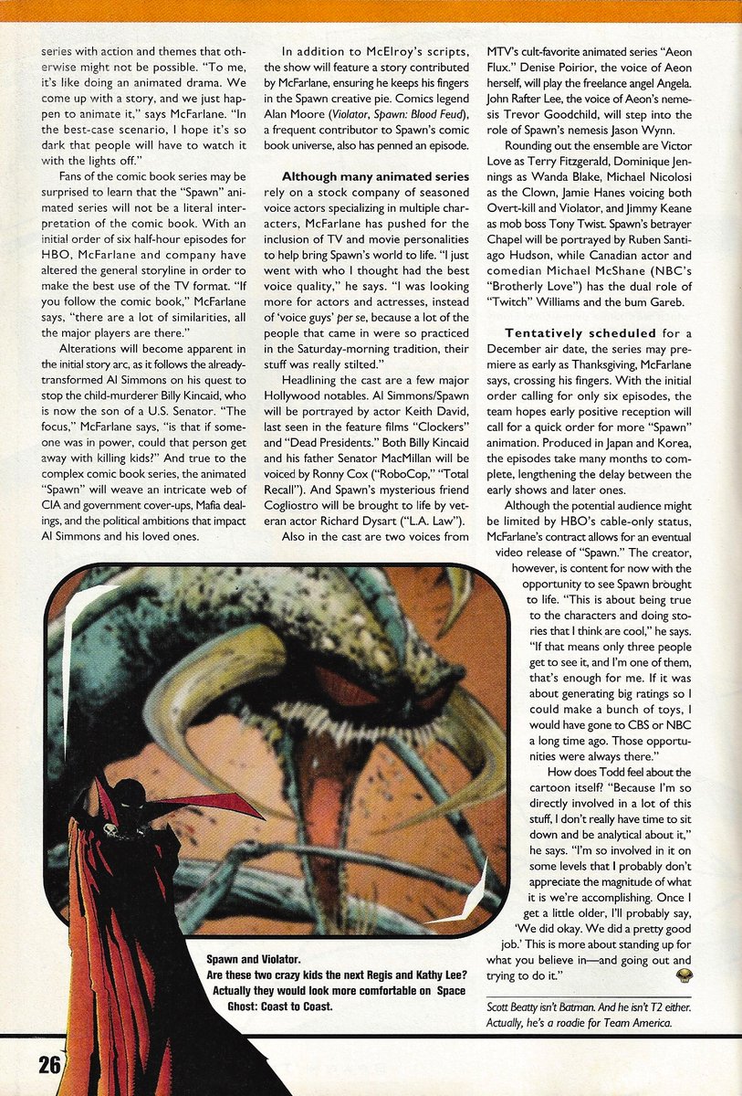 Daily Spawn Archive on Twitter: ""MEDIA MONSTER!" An interview with Todd McFarlane about Spawn ...