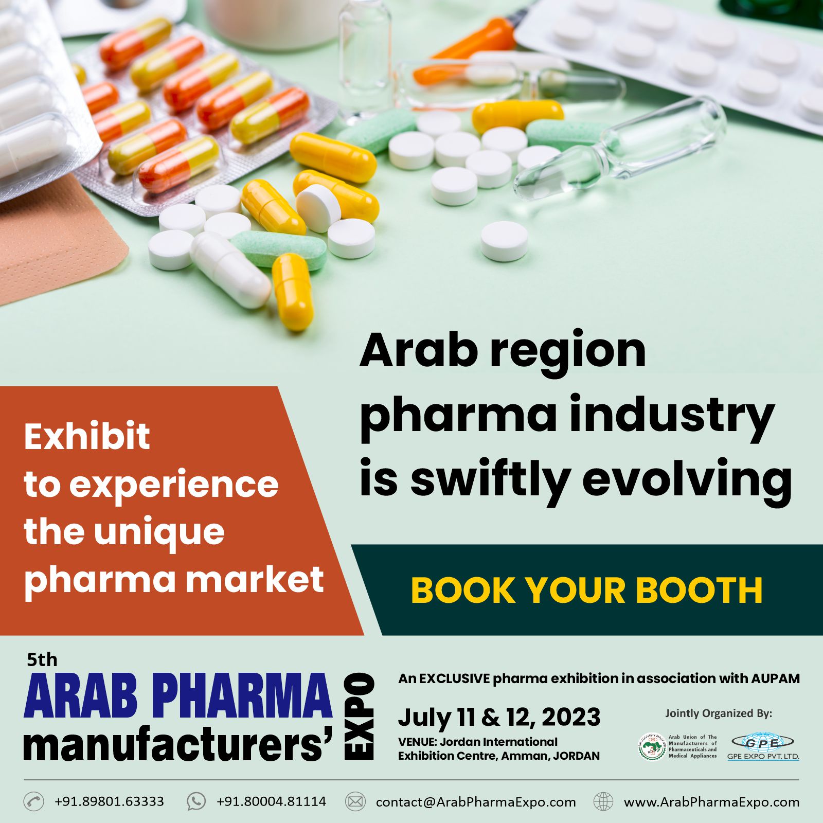ARAB PHARMA MANUFACTURERS' EXPO 2023 on Twitter: "Arab region pharma industry is swiftly ...